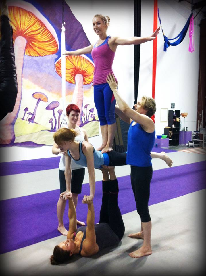 Acroyoga, Acrobalance, and the many forms of Acro | Aerial Fit®